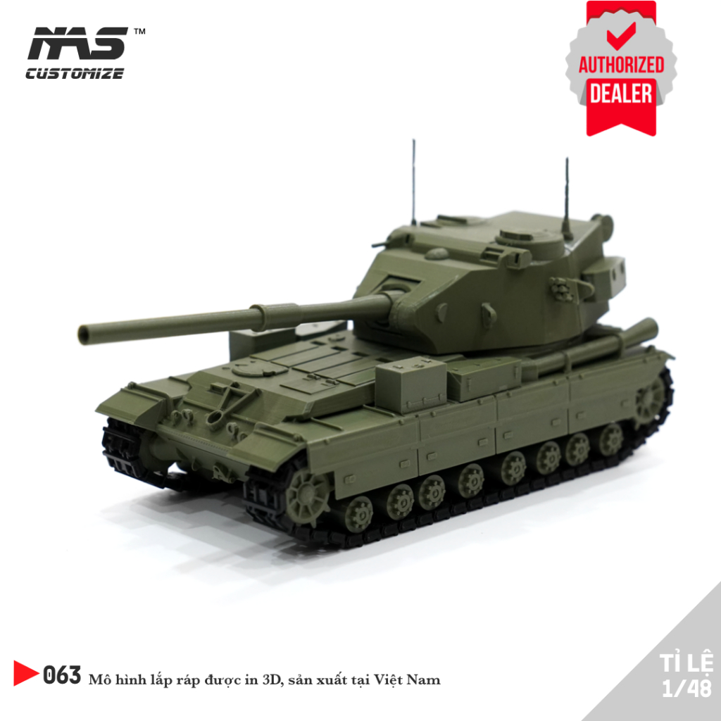 [NAS] Mô hình lắp ráp xe tăng Anh FV215b (183)1/48, Mô hình lắp ráp ...