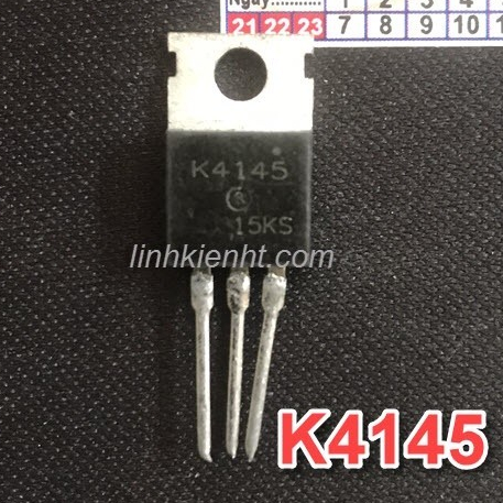 10 con Mosfet NEC K4145 2SK4145 TO-220 kênh N 84A 60V tháo máy chất ...