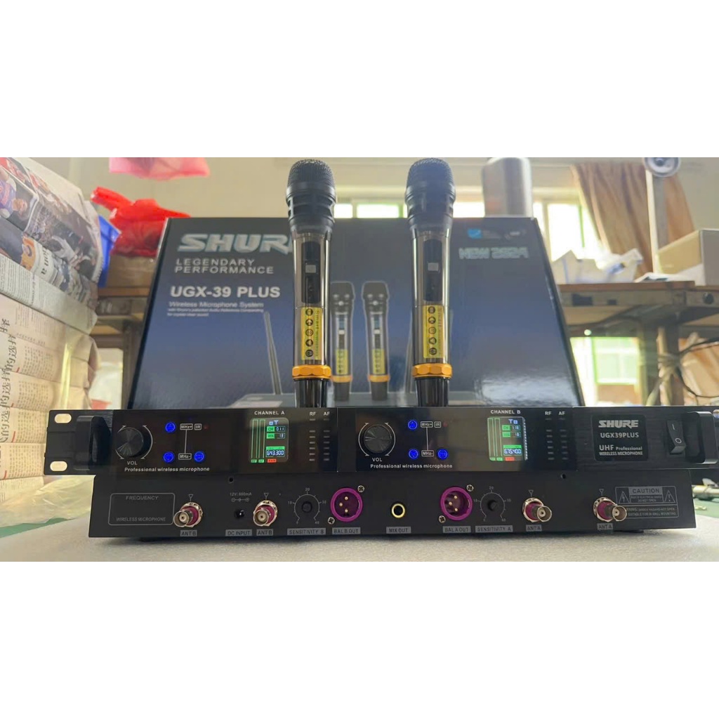 MIC SHURE UGX39 PLUS , MICRO KHÔNG DÂY SHURE UGX30 | Shopee Việt Nam
