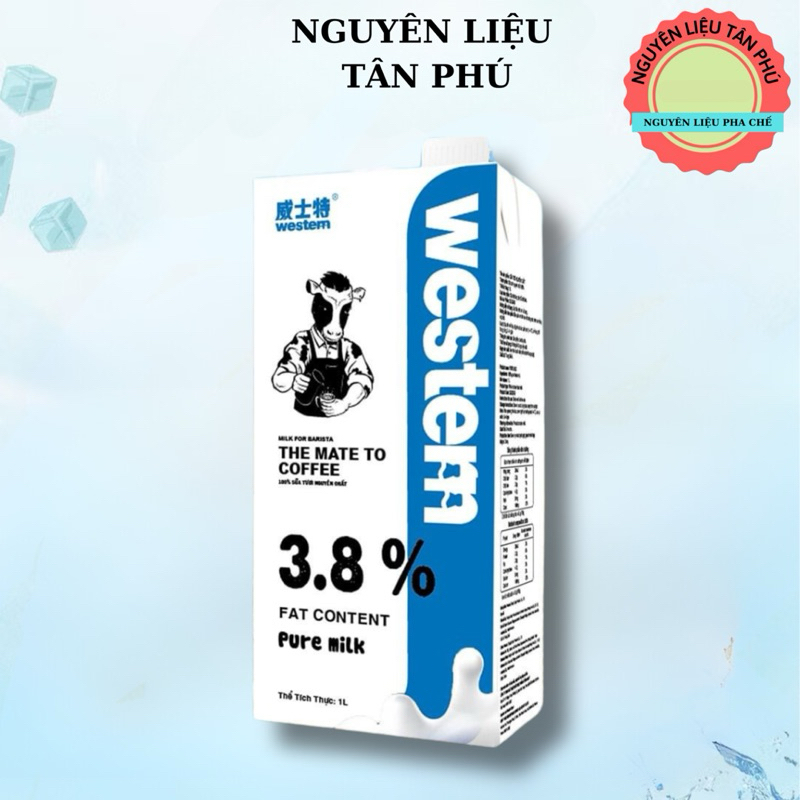 Sữa tươi Western - Độ béo cao 3,8% | Shopee Việt Nam