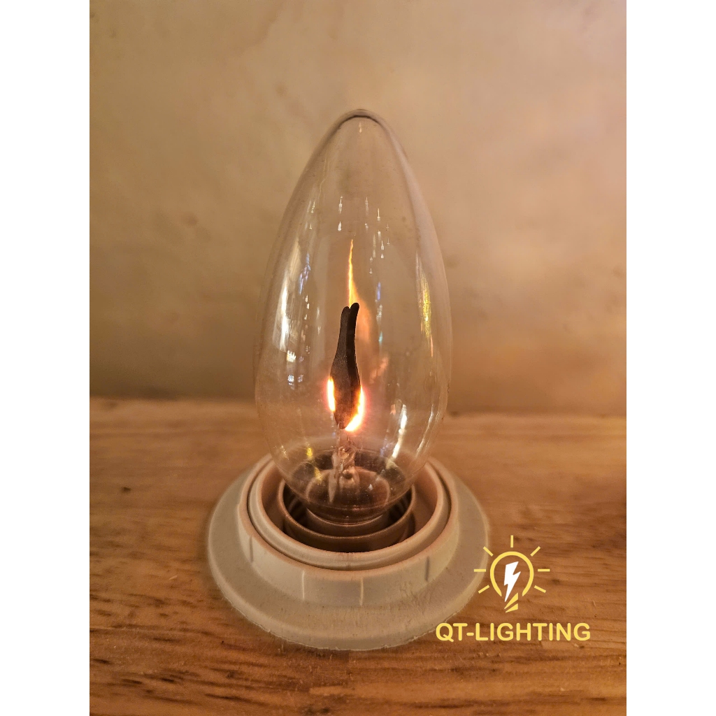 Bóng LED nhót, bóng râu C35 giả ngọn lửa đuôi E14 (Bóng nhót, bóng nến ...