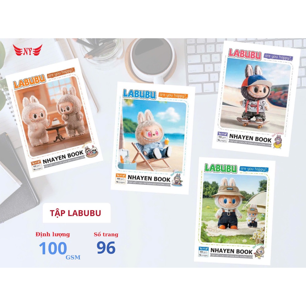 LABUBU tập học sinh định lượng 100gsm chống lem chống thấm | Shopee Việt Nam