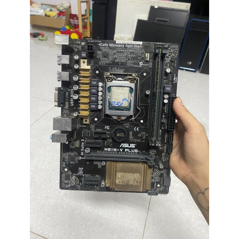 Combo main Asus H81 + G3260 + ram 4G ( ko có Fe chặn ) | Shopee Việt Nam