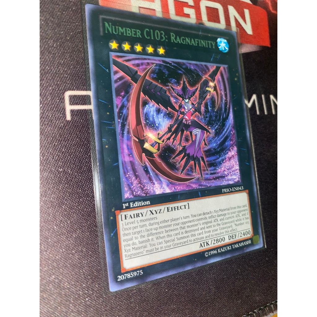 Number C103: Ragnafinity - PRIO-EN043 - Rare 1st Edition | Shopee Việt Nam