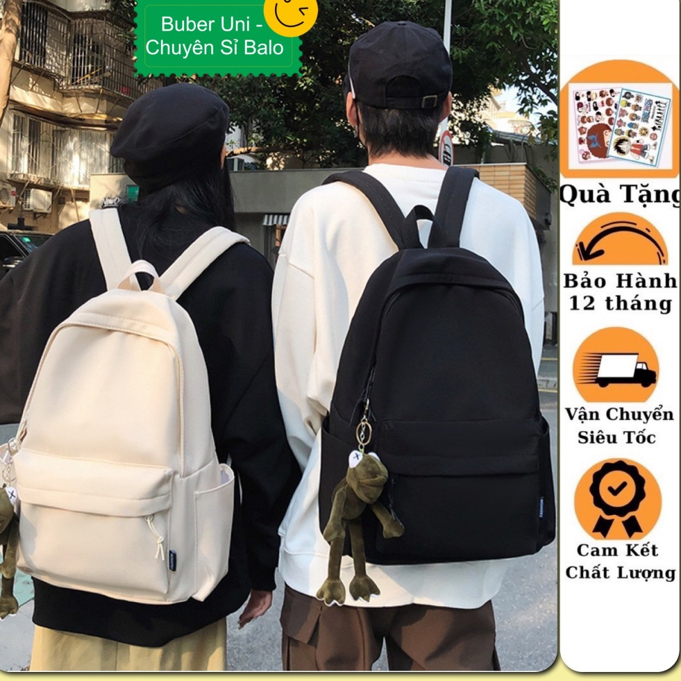 Balo nam nữ thời trang đi học đi chơi, Balo Ulzzang basic trơn năng ...