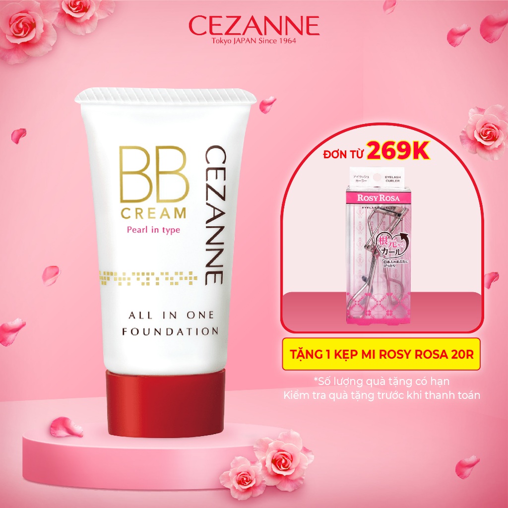 Kem Nền Che Khuyết Điểm Cezanne BB Cream Ngọc Trai Nhật Bản SPF 23 PA++ 32g | Shopee Việt Nam