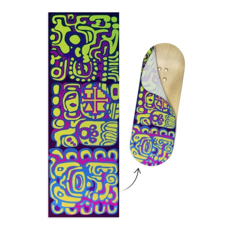 Tấm dán fingerboard graphics ván trượt tay | Shopee Việt Nam