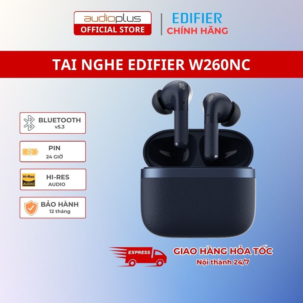 Tai nghe bluetooth TWS EDIFIER W260NC – Chống ồn chủ động – Hi-res ...
