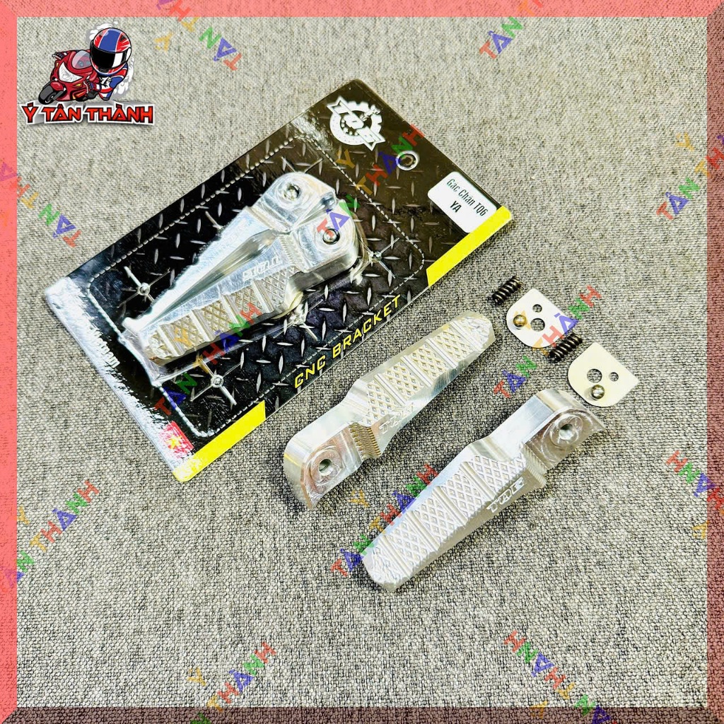 Gác chân sau TQ6 nhôm cnc nguyên khối MS07 | Shopee Việt Nam