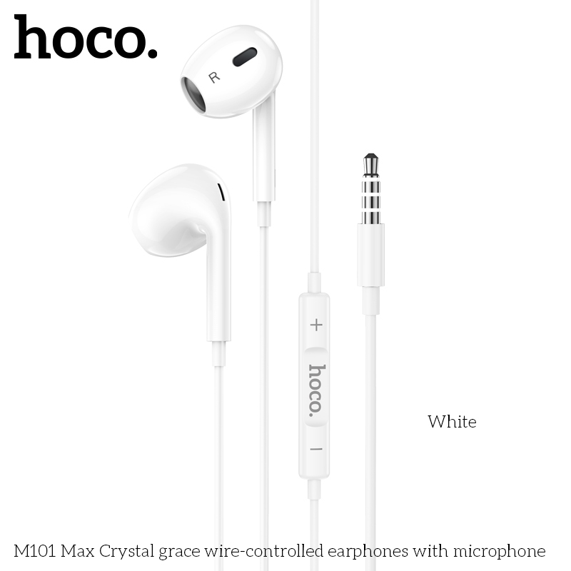 Tai nghe có dây Hoco M101 Max mẫu tai nghe nhét tai giá rẻ dùng cho ...