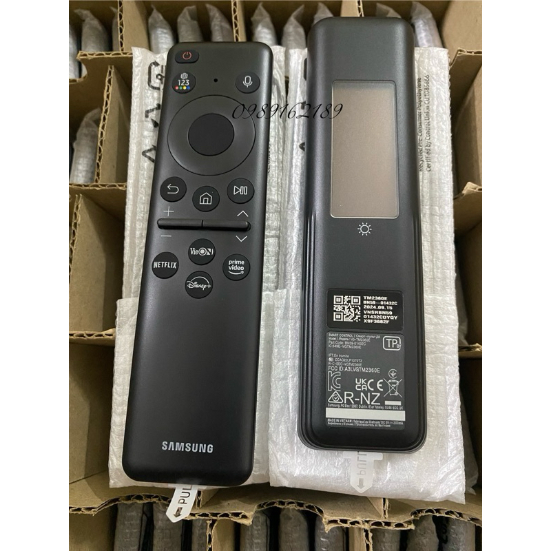 Remote SAMSUNG, Điều khiển Tivi SAMSUNG năng lượng mặt trời 2023 Chính ...