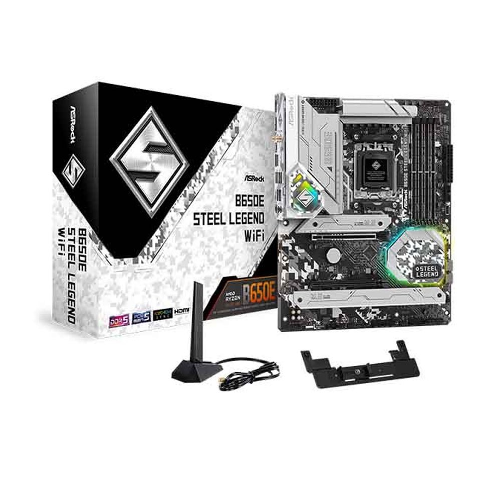 Mainboard ASRock B650 Steel Legend WiFi DDR5, Chip set AM5 ,4 khe ram ...