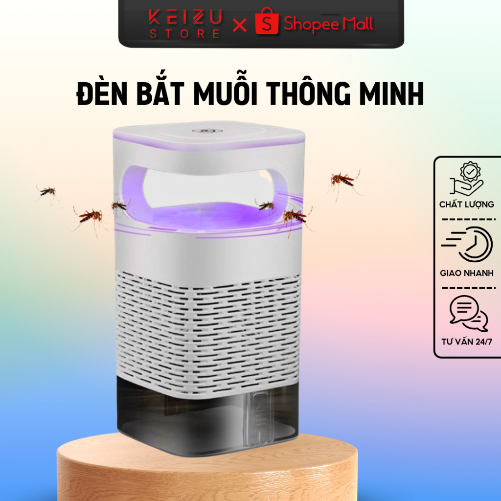 Đèn Muỗi Cao Cấp Tia UV , Máy Bắt Muỗi Diệt Côn Trùng Thông Minh Có ...