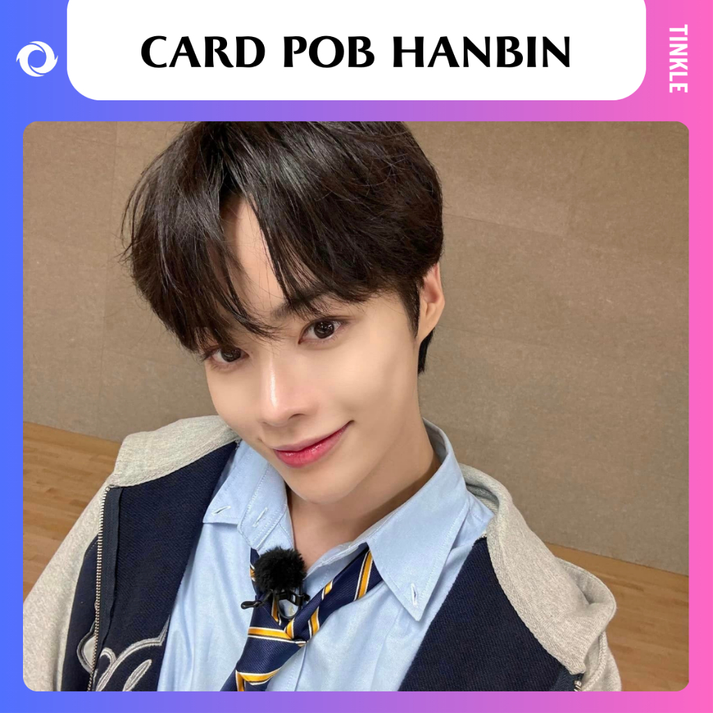Card pob HANBIN nhóm Tempest official (thẻ bo góc thần tượng Kpop chính hãng) | Shopee Việt Nam