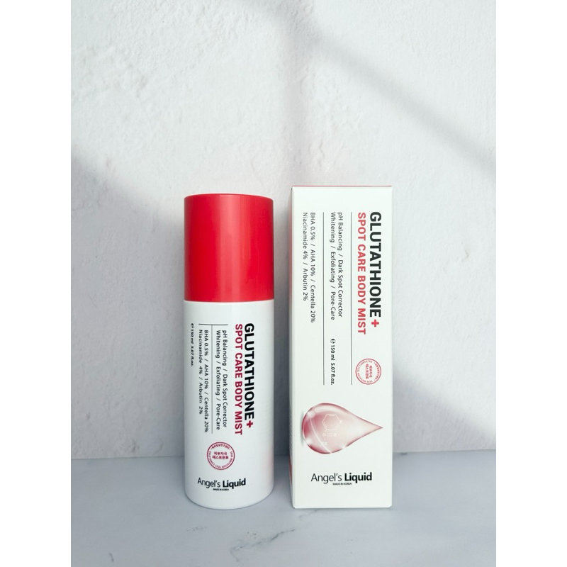 Xịt Giảm Mụn Lưng Angel Liquid Glutathione Plus Centella Calming Body ...