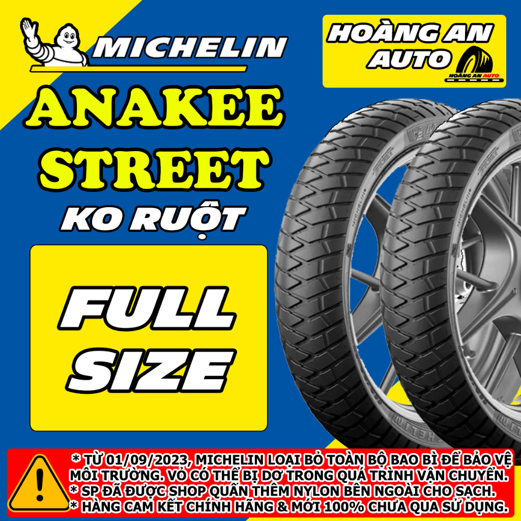(ANAKEE STREET ĐỦ SIZE) Vỏ lốp xe Michelin Anakee Street cho Vario ...