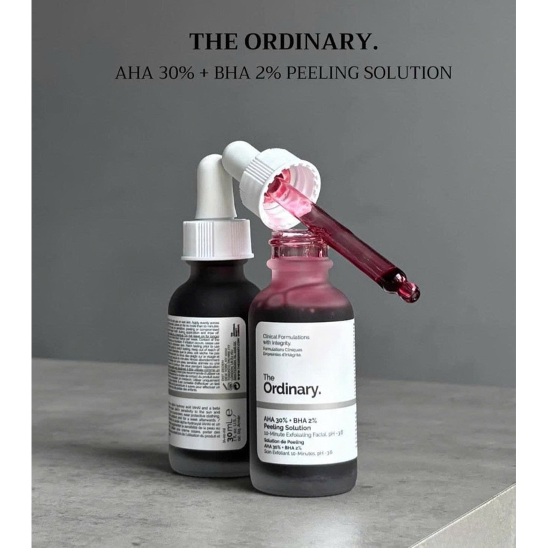 Tinh chất tẩy da chết Peel The Ordinary AHA 30% + BHA 2% Exfoliating ...