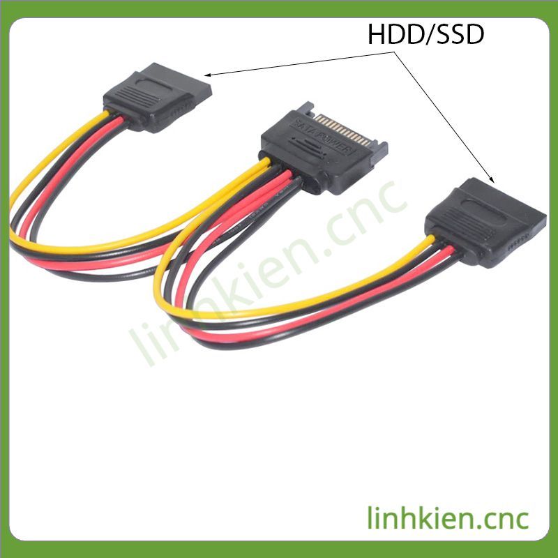 Dây cáp chia nguồn 1 SATA ra 2 SATA | Shopee Việt Nam