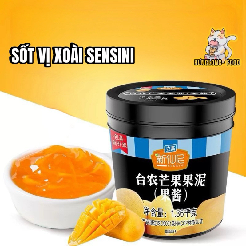 Mứt/Sốt Vị Xoài Sensini 1,36kg ( hàng chính hãng) | Shopee Việt Nam