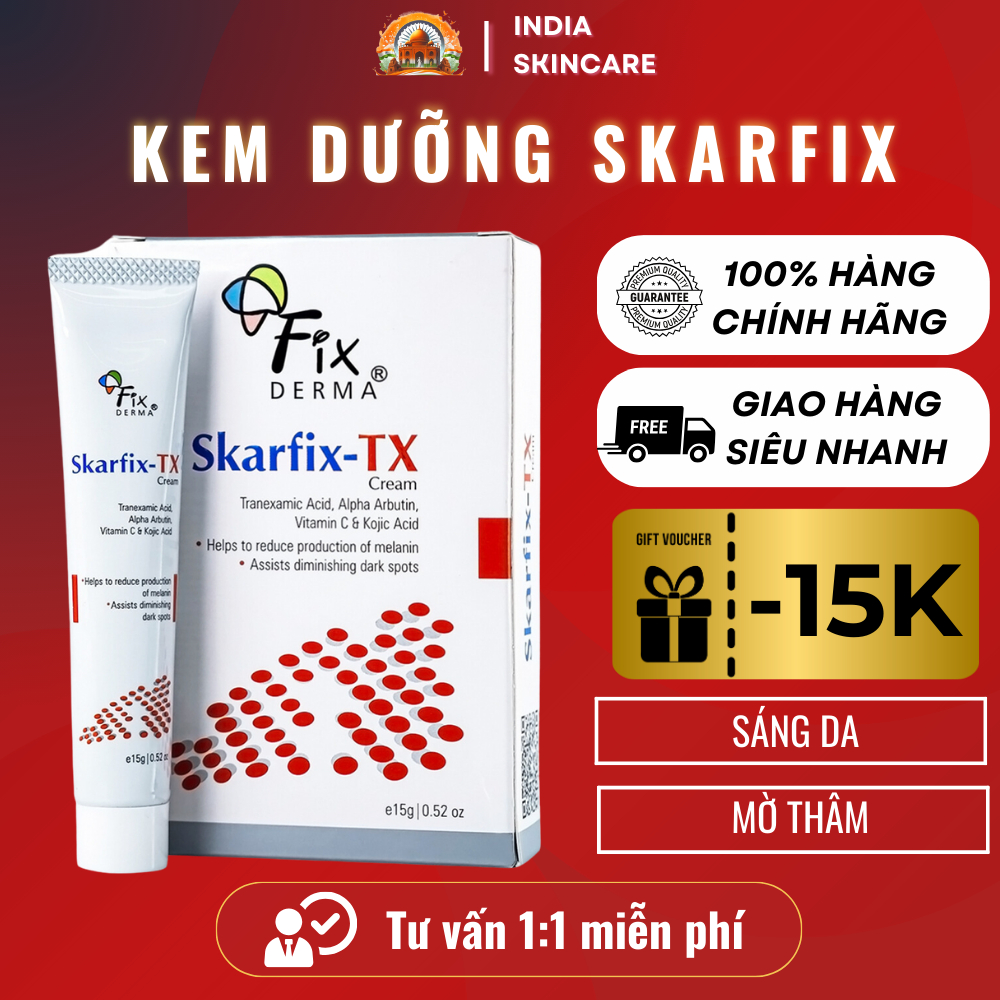 Kem Dưỡng Fixderma Skarfix TX Cream 15G Giúp Da Mờ Thâm, Tàn Nhang ...