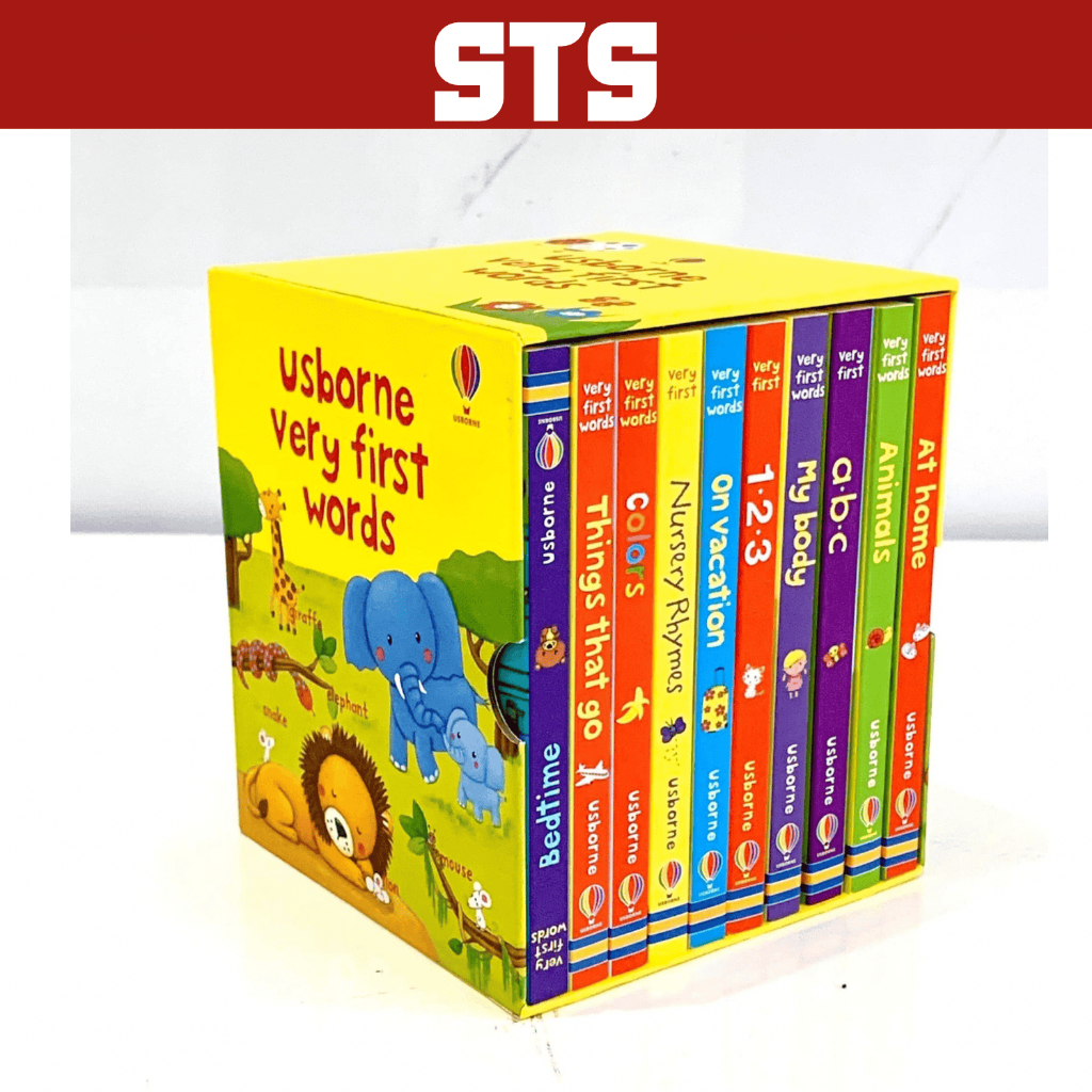 Sách - Usborne Very First Words 10 cuốn | Shopee Việt Nam