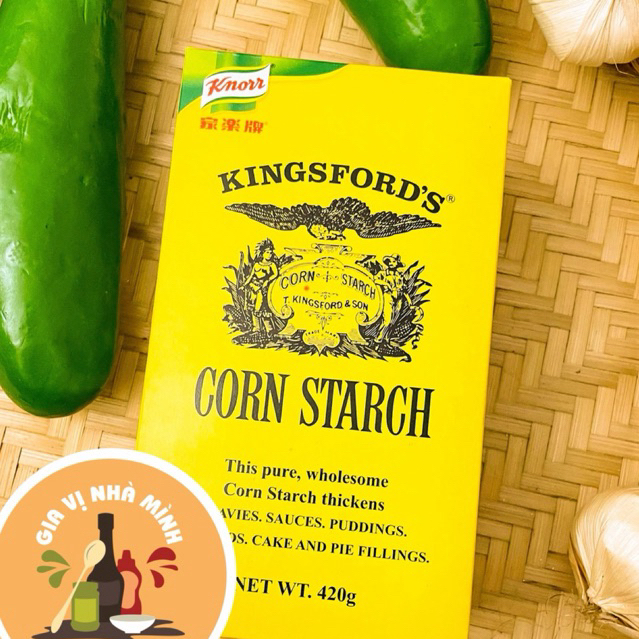 BỘT BẮP KNORR KINGSFORD CORN STARCH 420GR | Shopee Việt Nam
