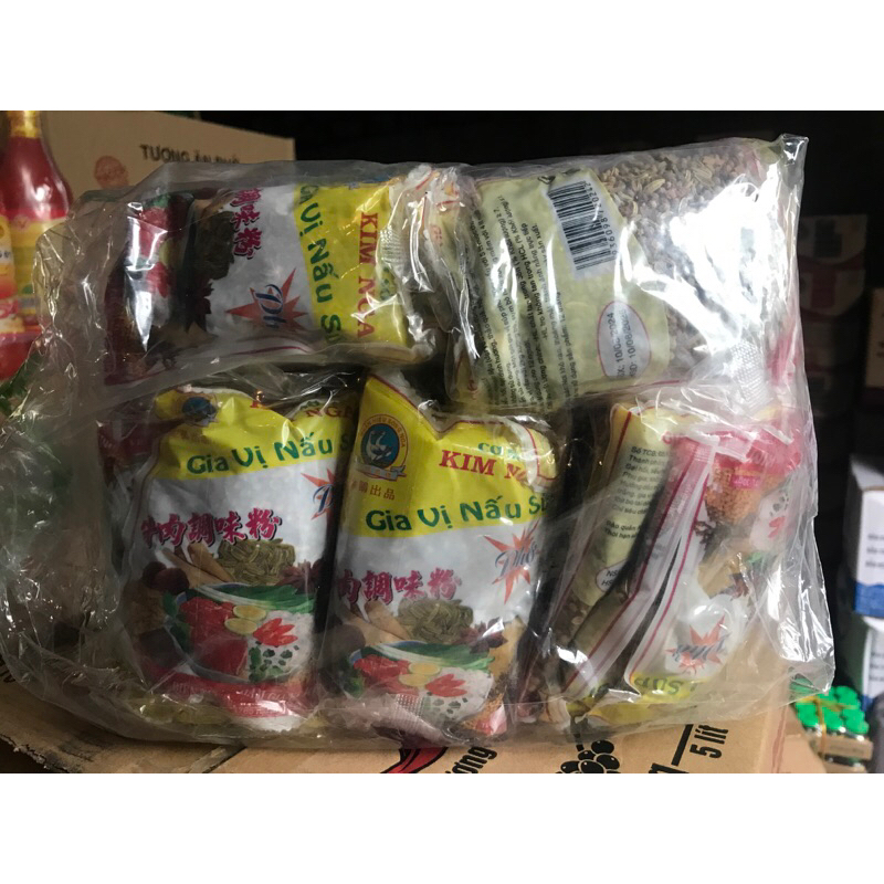 1 bịch gia vị nấu phở Kim Nga( 50 gói) | Shopee Việt Nam