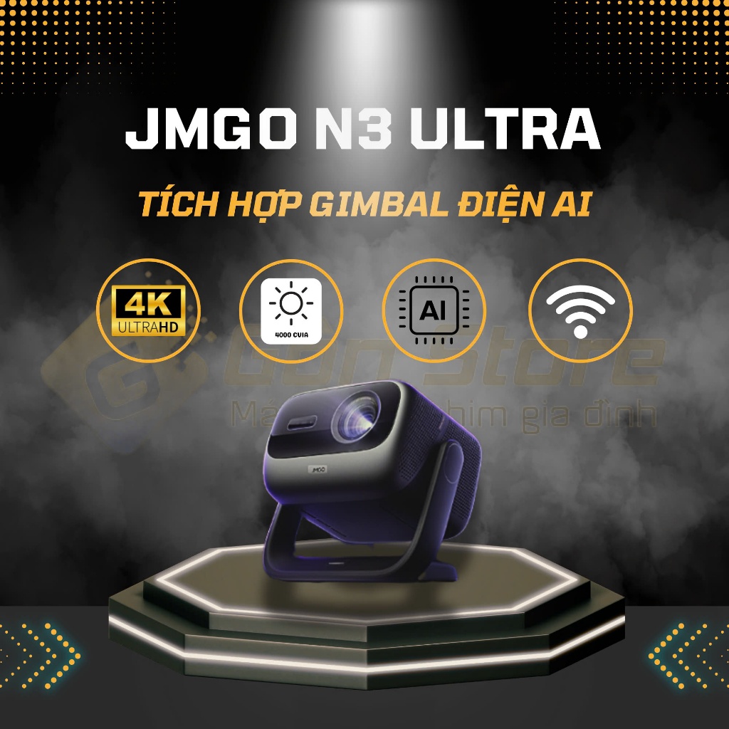 Máy chiếu JMGO N3 Ultra 4K | Shopee Việt Nam