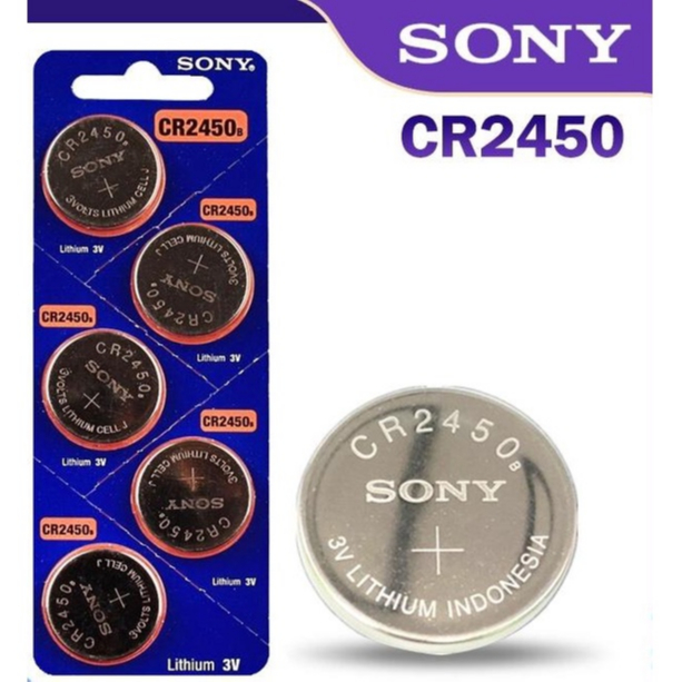 Pin CR2450 B Sony 3V Lithium Chính Hãng - Made In Indonesia | Shopee ...