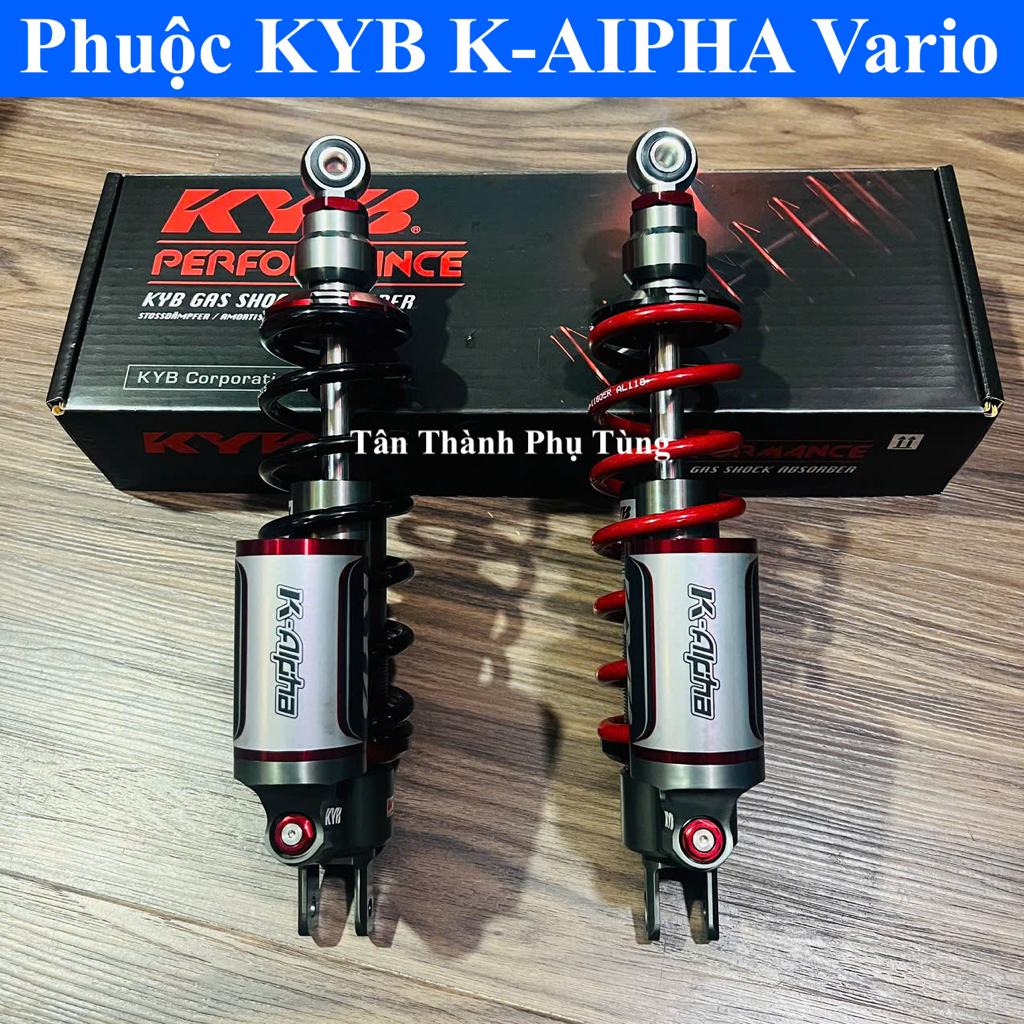 Phuộc KYB K-AIPHA gắn xe Vario, Click, Vision, Sh mode chính hãng ...