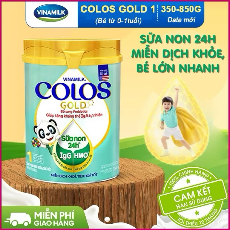 Sữa bột Vinamilk Optimum Colos Gold 1 hộp thiếc 350g | Shopee Việt Nam