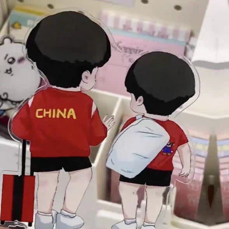 [order ShaTou] Standee mô hình ShaSha Datou, Sun Ying Sha x Wang Chu ...