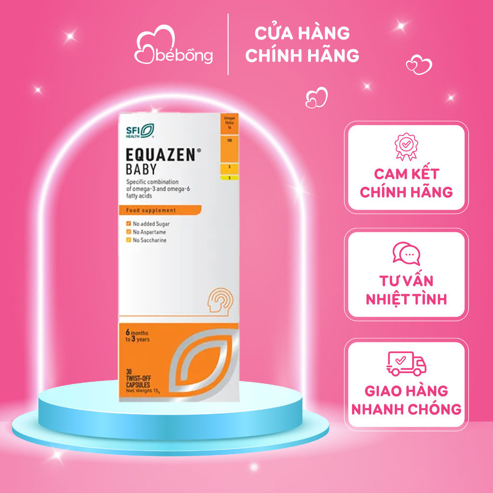 DHA Equazen Baby Anh 30 viên giúp bé học hỏi và ghi nhớ nhanh | Shopee ...