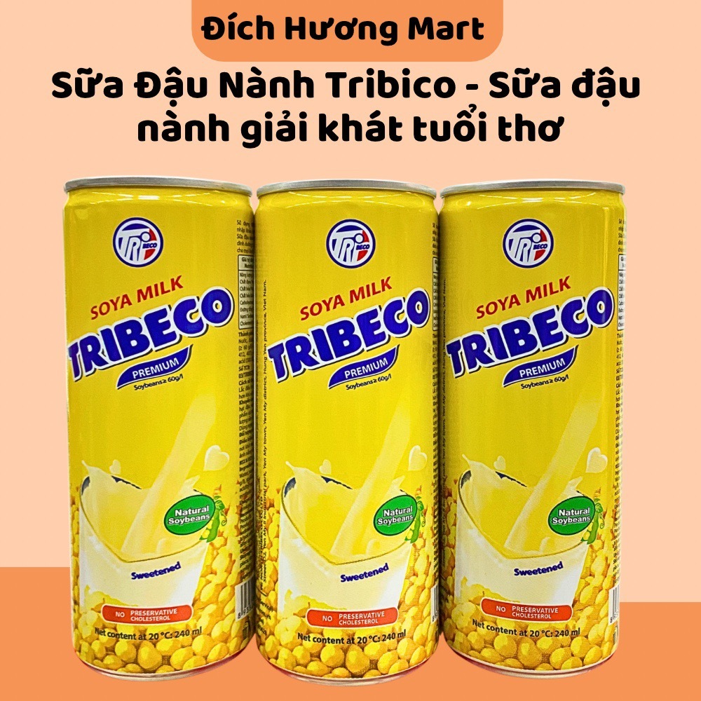 Sữa Đậu Nành Tribico, TRIBECO - sữa đậu nành giải khát tuổi thơ Trisoy ...