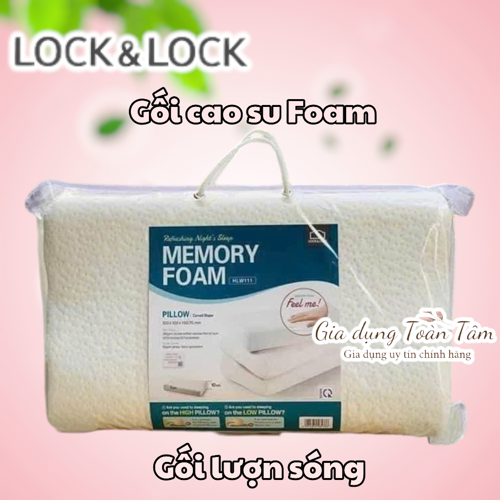 [Lock and Lock] Gối cao su Memory Foam | Shopee Việt Nam