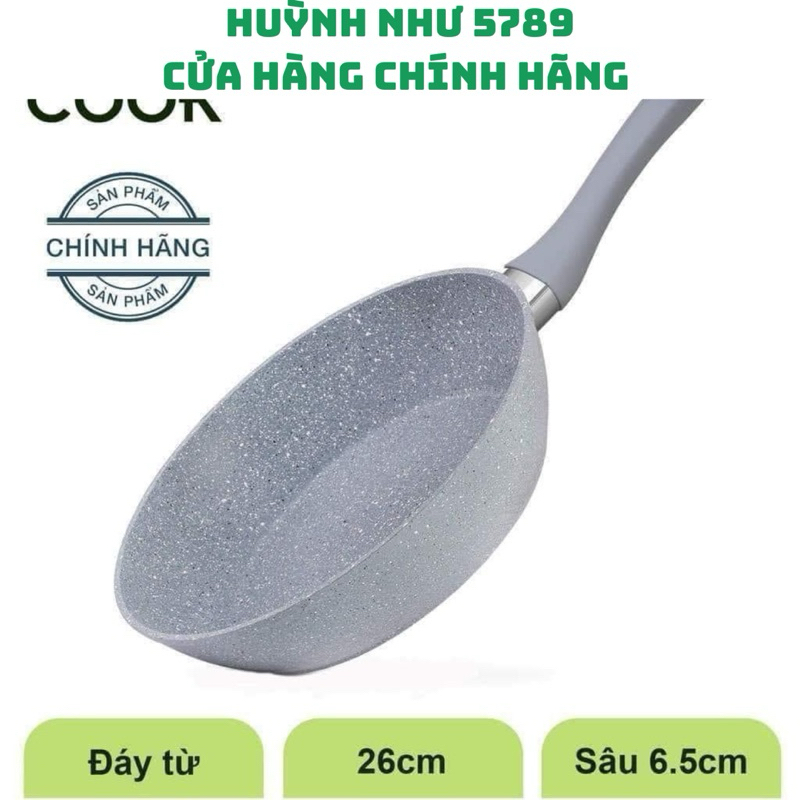 [CHÍNH HÃNG]Chảo vân đá green cook size 26cm hàng cao cấp | Shopee Việt Nam
