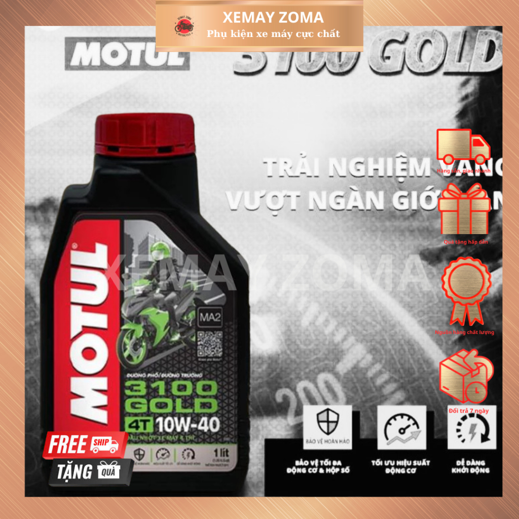Nhớt Motul 3100 Gold, Nhớt Xe Máy Motul Gold - Đỉnh Cao Bảo Vệ Động Cơ ...