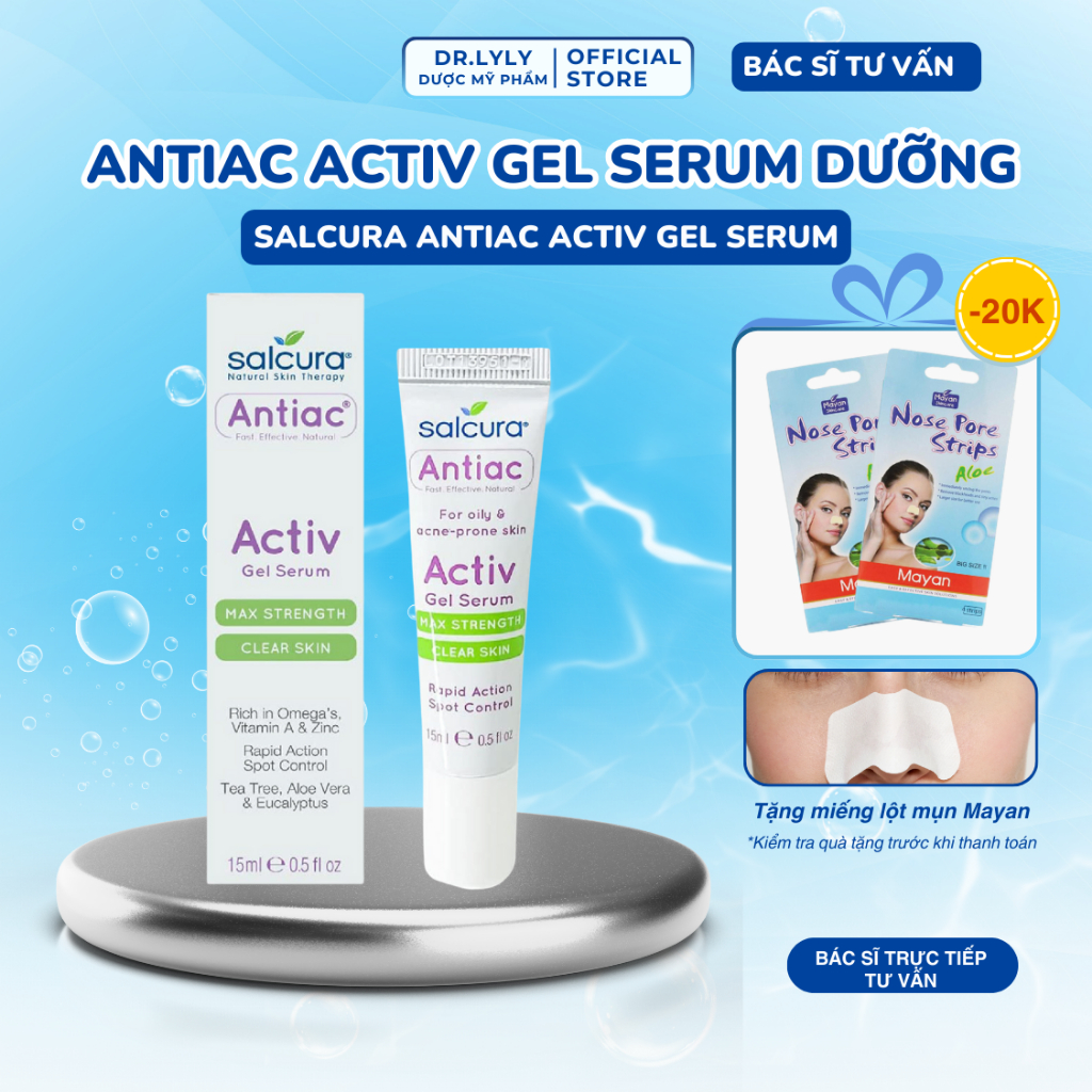 [CHÍNH HÃNG] [Hàng Nhập Khẩu + Tem Phụ Tiếng Việt] ANTIAC ACTIV GEL ...