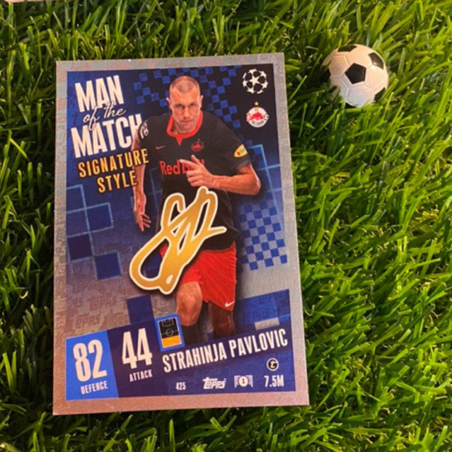 [ CHÍNH HÃNG ] - MAN OF THE MATCH - SIGNATURE STYLE - TOPPS MATCH ATTAX ...