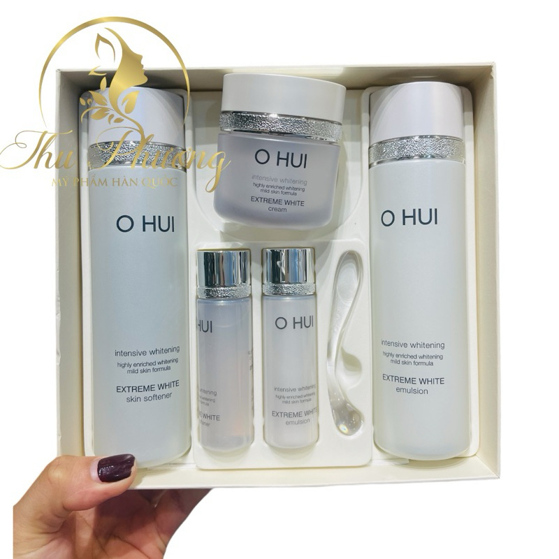SET OHUI EXTREME WHITE DƯỠNG TRẮNG CHỐNG LÃO HOÁ MINI 5SP | Shopee Việt Nam