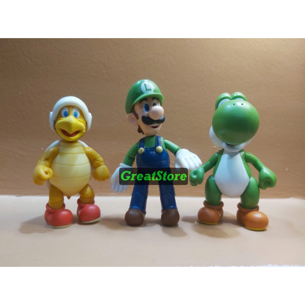 [ Sẵn ] Mô hình Luigi, Yoshi , Hammer Bro trong World of Nintendo Super ...