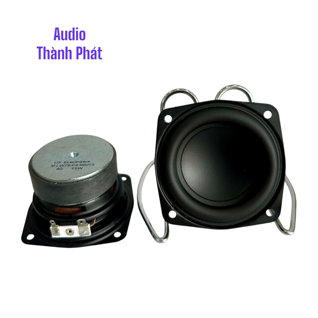 Củ loa trung trầm (Mid bass) LG 3inch 4Ohm 15W-30W mới, chuẩn , diy loa bluetoothh, loa máy tính ...