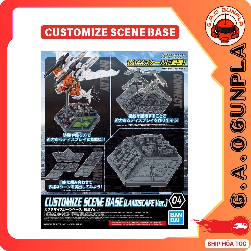 CUSTOMIZE SCENE BASE LANDSCAPE Ver BANDAI | Shopee Việt Nam
