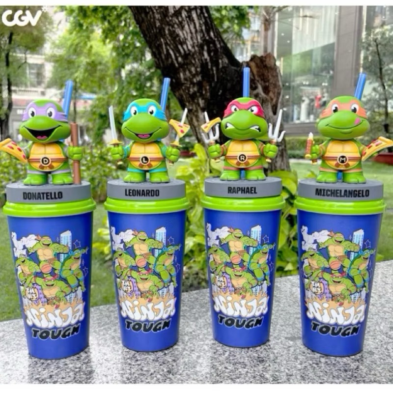 Ly cốc nước Ninja rùa/Ninja turtle CGV Cinemas Vietnam | Shopee Việt Nam