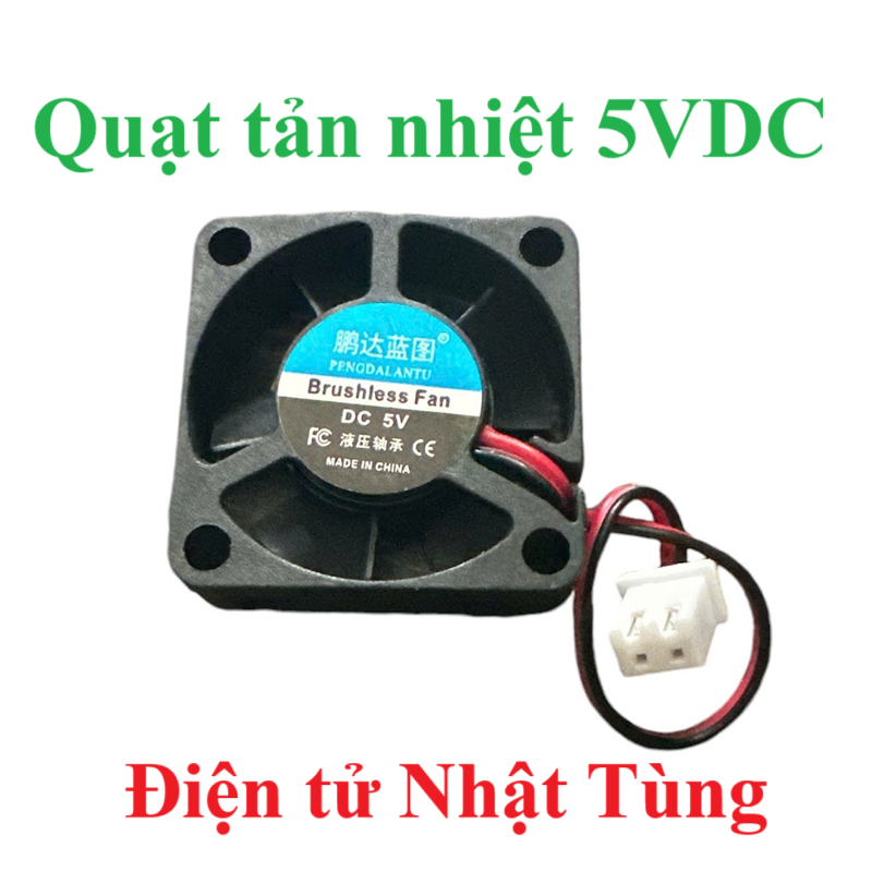 QUẠT TẢN NHIỆT 5VDC 30x30MM, QUẠT MINI CHO KIT PI, RASPBERRY | Shopee ...