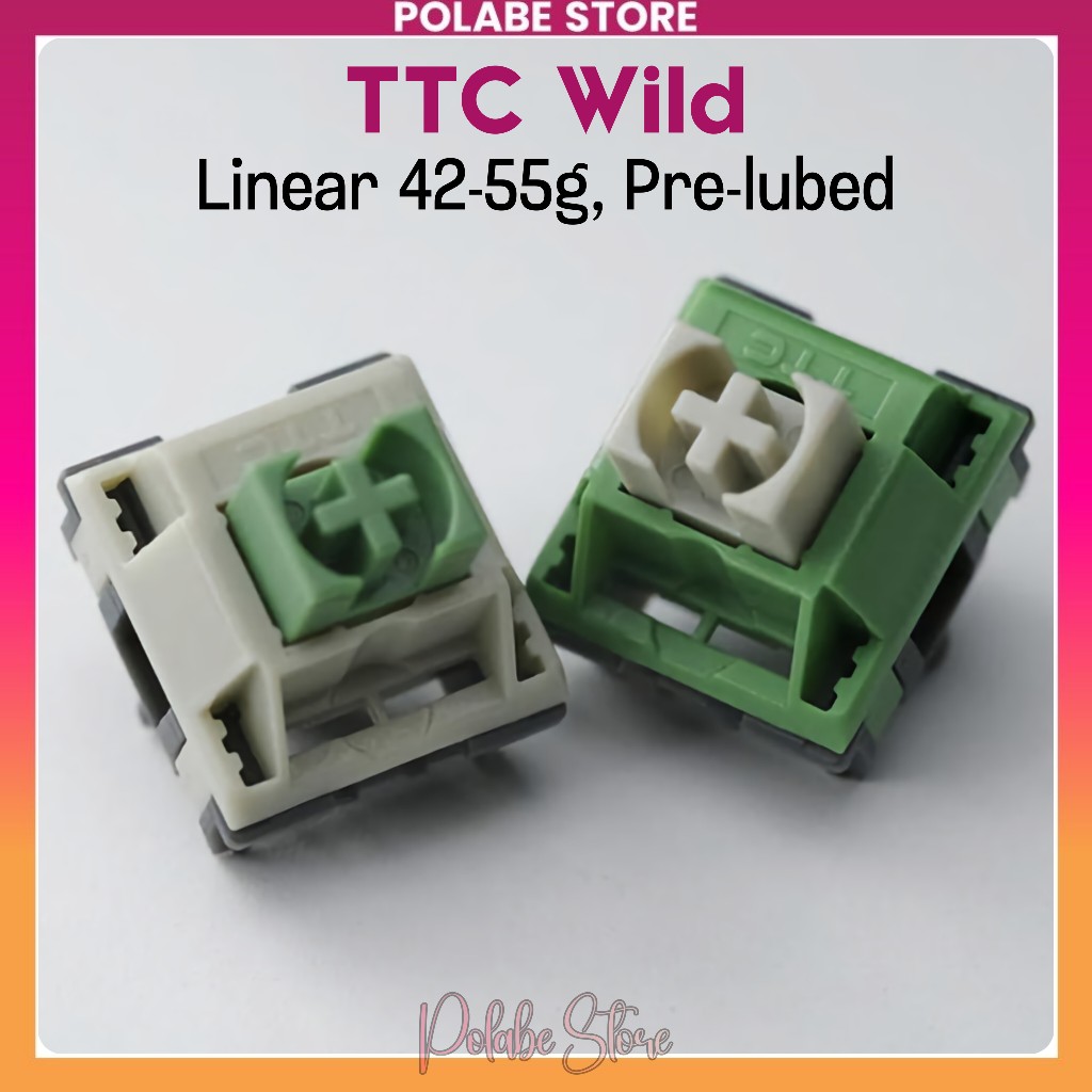TTC WILD 42g 55g TTC WIND linear switch Công Tắc Bàn Phím Cơ Polabe ...
