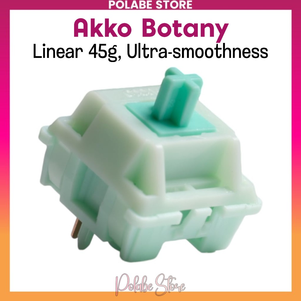 Switch Akko Botany linear switch Công Tắc Bàn Phím Cơ Polabe Store ...