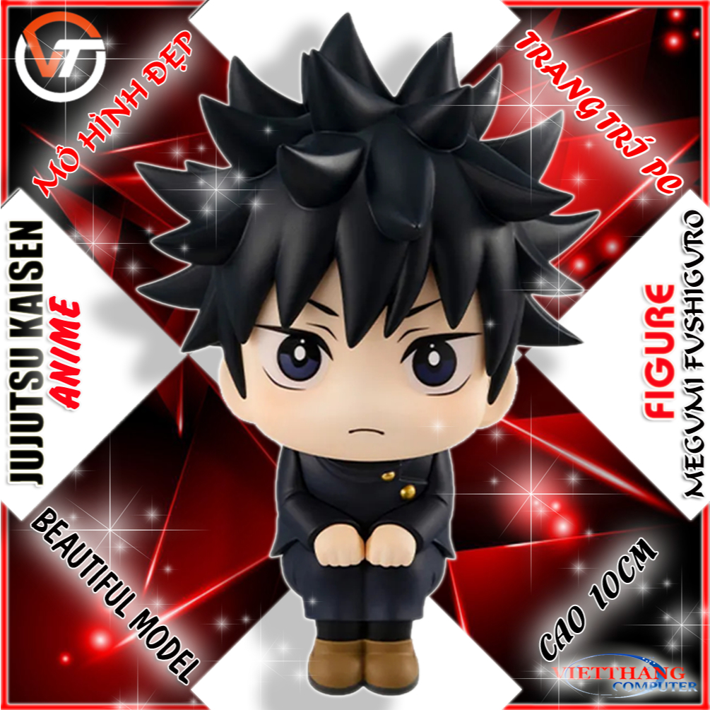 Mô hình Chibi Jujutsu Kaisen - Nhân vật Fushiguro Megumi Kute Cao 10cm ...