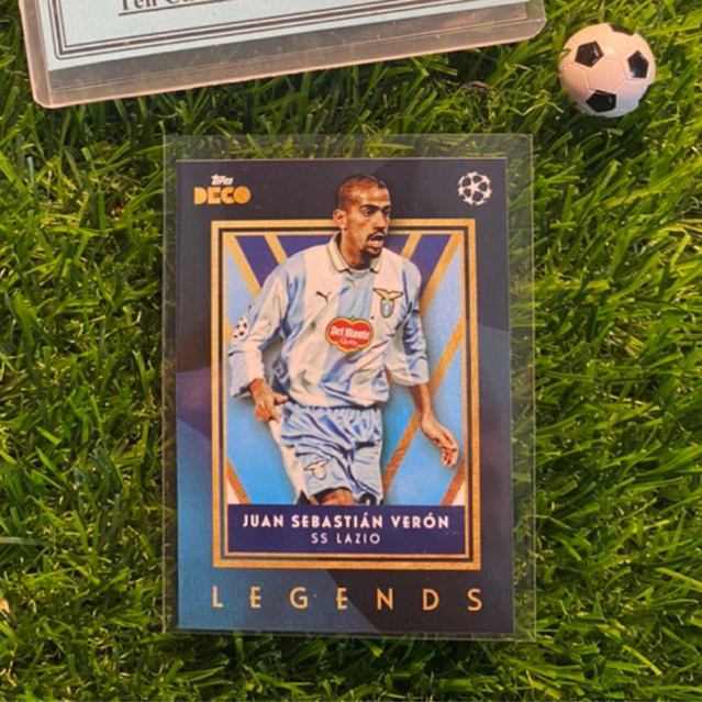 [ CHÍNH HÃNG ] - LEGENDS - TOPPS DECO 2024 - JUAN SEBASTIAN VERON ...