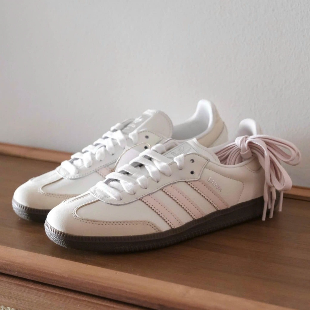 Giày Thể Thao Adidas Samba Hồng Nhạt Sneaker Samba Nam Nữ Thời Trang ...